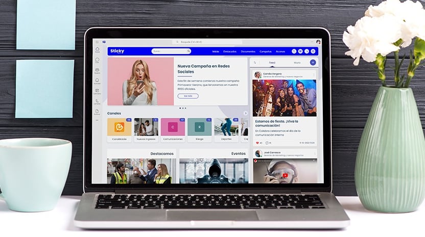 Sticky Intranet | Colabra